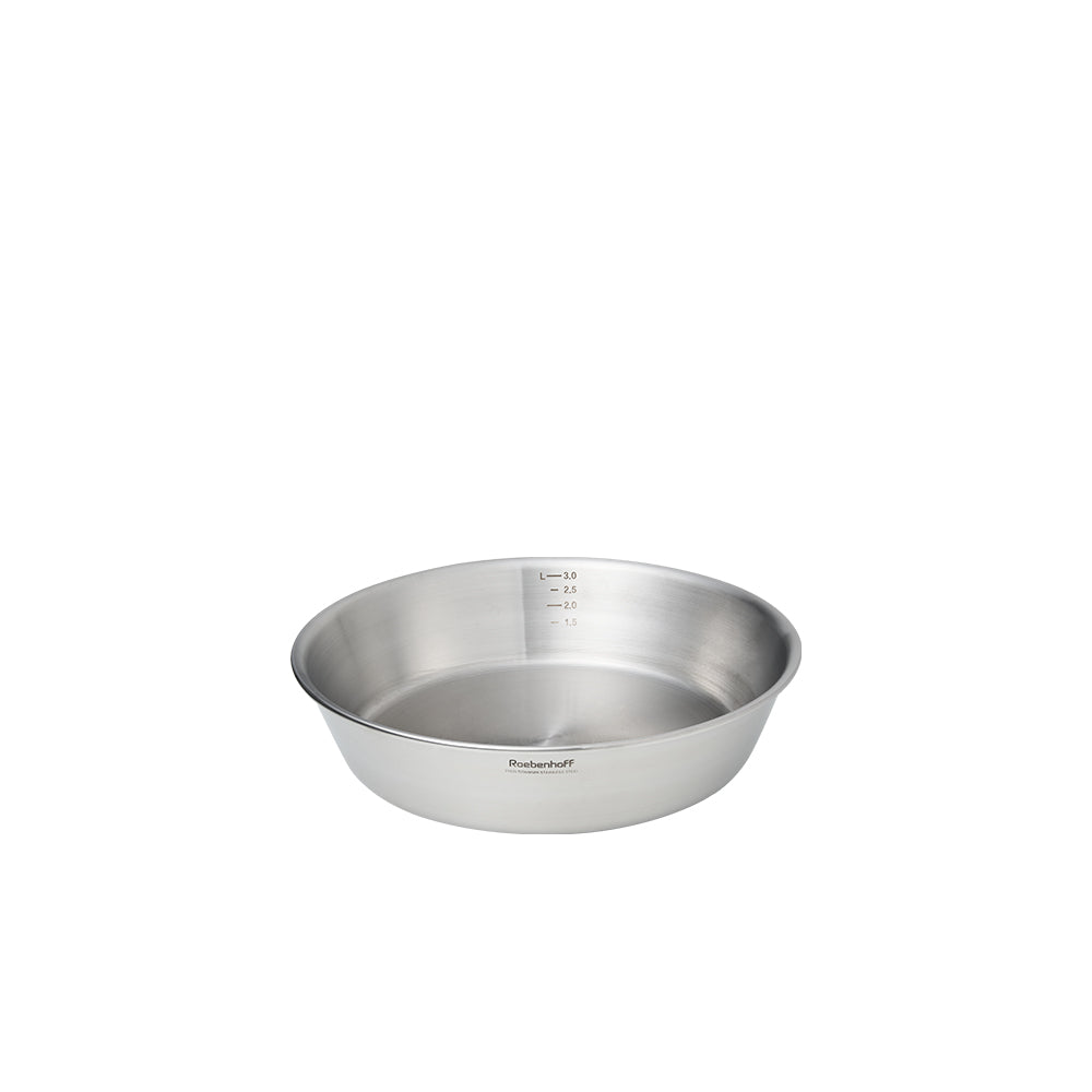 316 Ti Stainless Steel Conical Pan 28cm – Roebenhoff